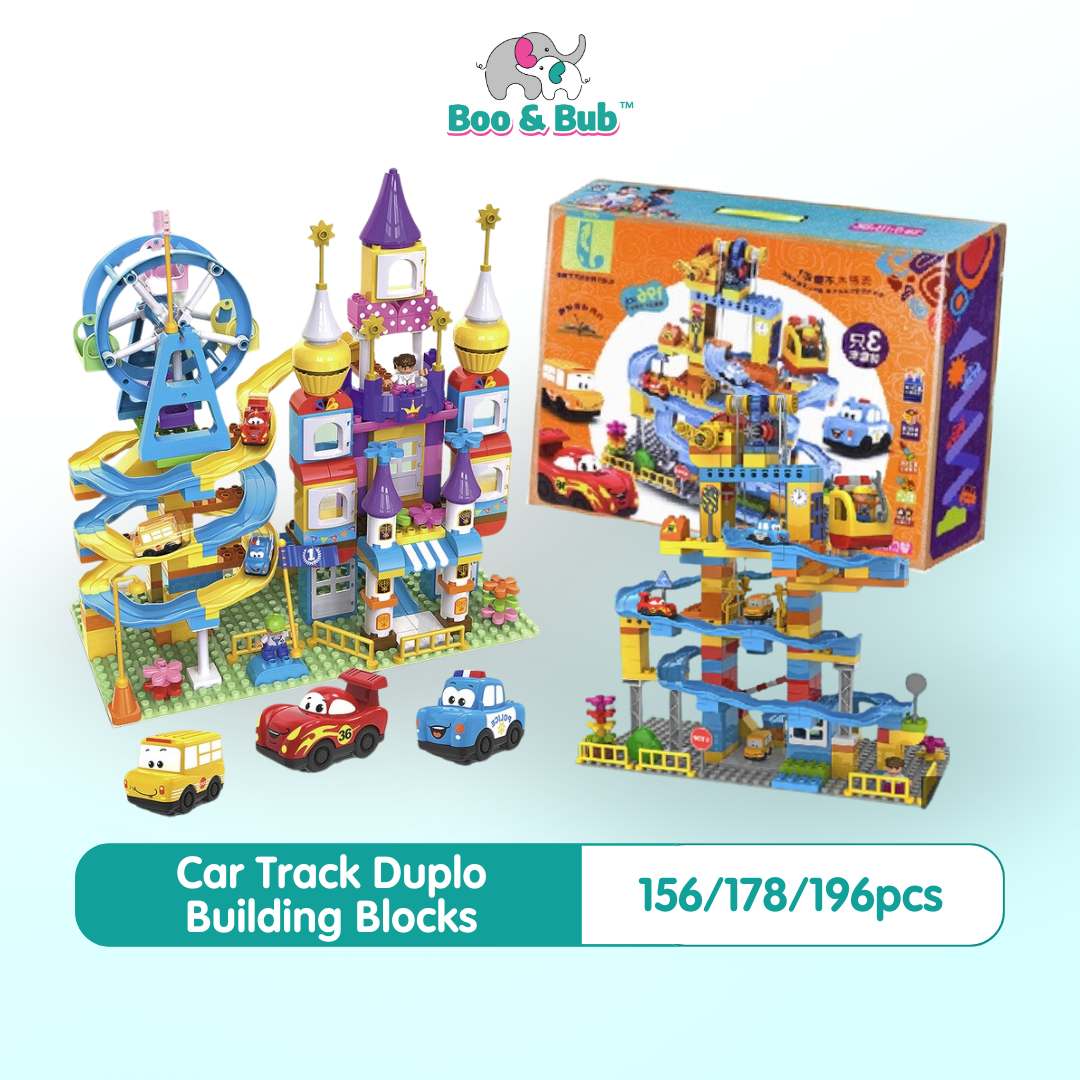 Ferris Wheel Castle Marble Run Lego | Duplo compatible Building Blocks – Boo & Bub