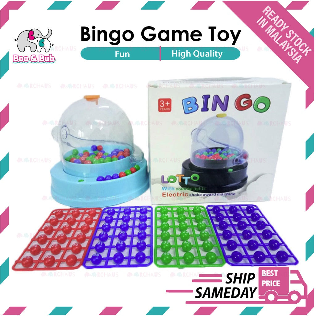 Bingo Game Machine | Kid Family friends Fun Activities Lucky Lottery T ...