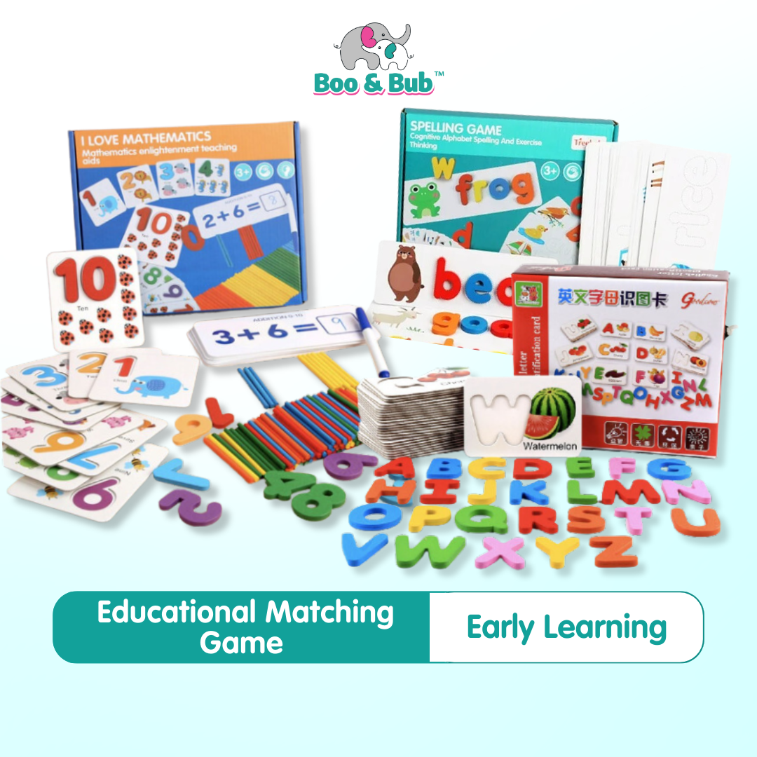 Educational Alphabet Puzzle Toy – Boo & Bub