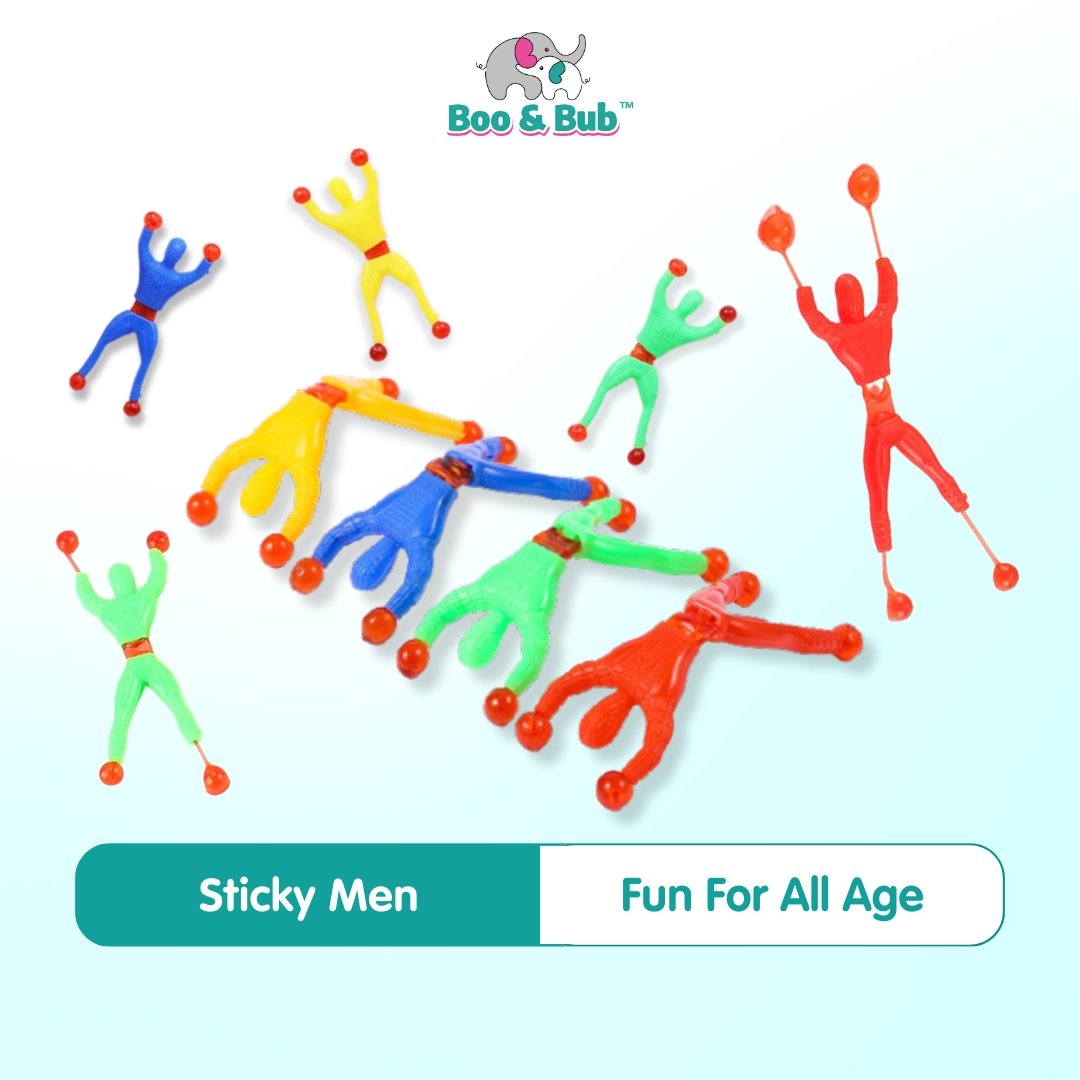 Flexible Climb Sticky Men | Wall Toy Kids Toys Climbing Flip Plastic M ...
