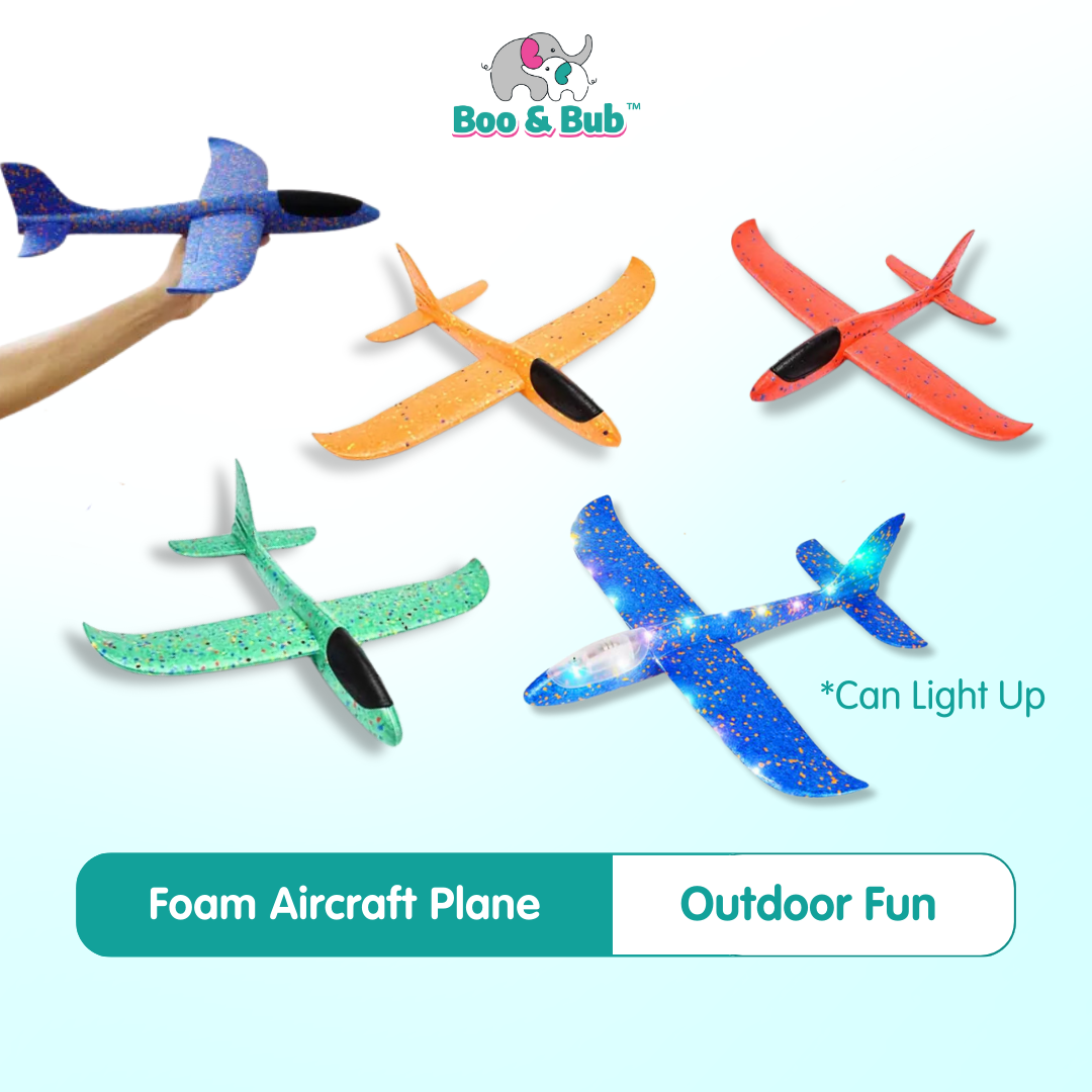 Foam Aircraft Plane | Hand Throw Flight | DIY Model Toy Throwing | Air ...