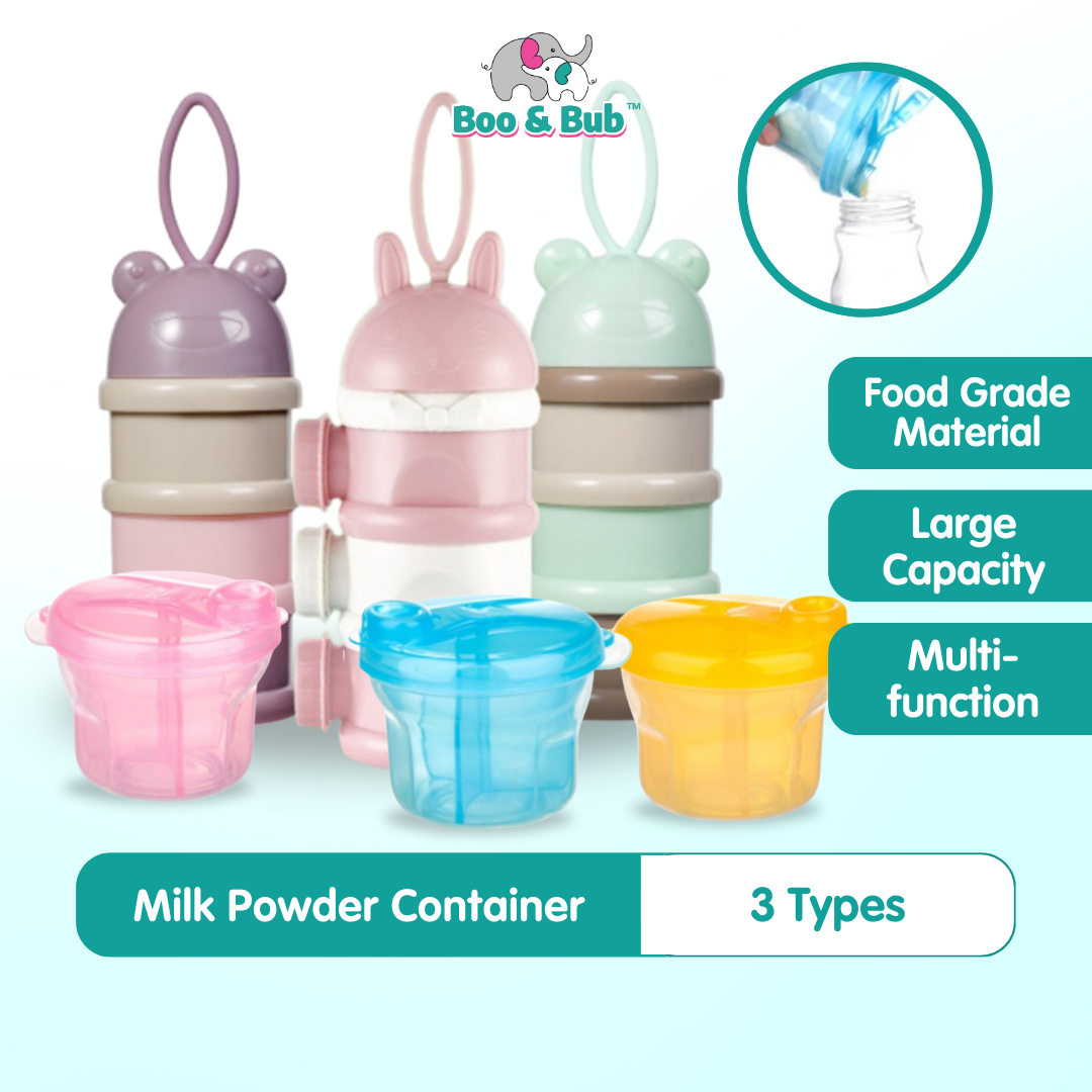 Boo&Bub Formula Milk Powder Dispenser | Baby Essential Feeding Boxes F ...