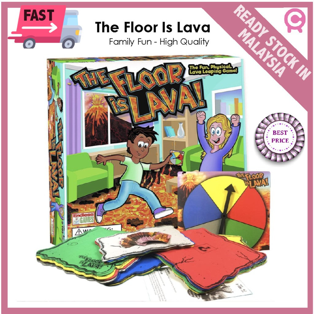 The Floor is Lava – Boo & Bub