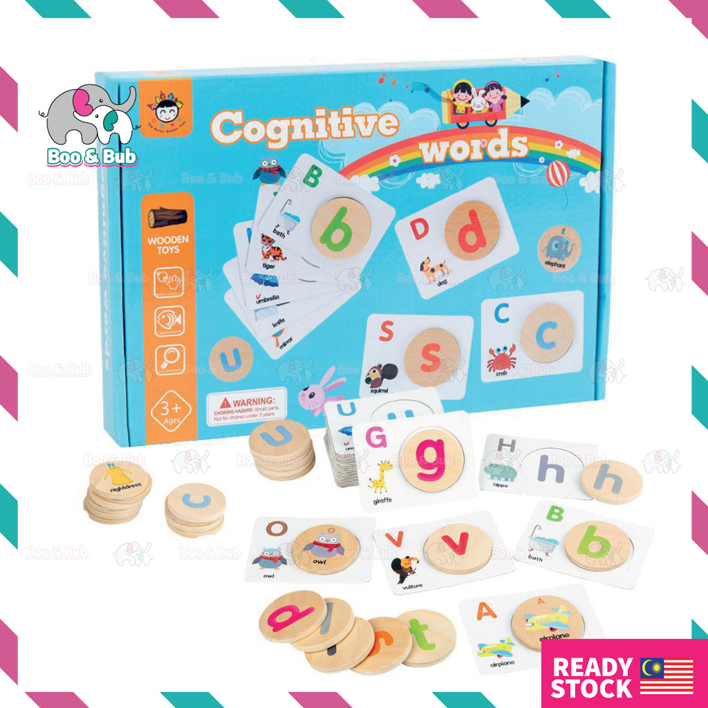 Wooden Educational Alphabet Puzzle Game Toy | Early Learning Education ...