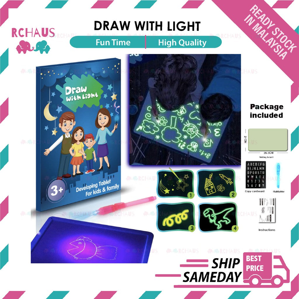 Drawing With Light – Boo & Bub